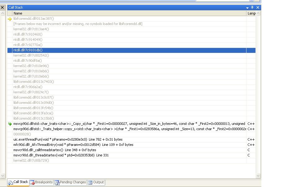 How To Get Meaningful Routine Names In Call Stack After Runtime Error