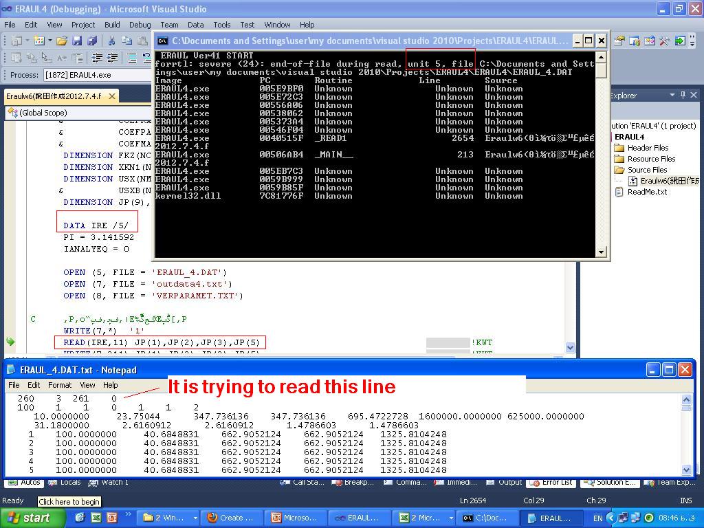 End Of File During Read Intel Community 