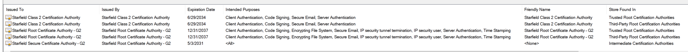 Re: Failed PKI provisioning - Page 2 - Intel Community