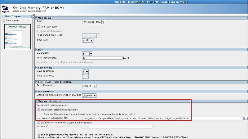Creating Altera Fpga Version Using A Rom Mif File And Tcl Scripting Intel Community 9346