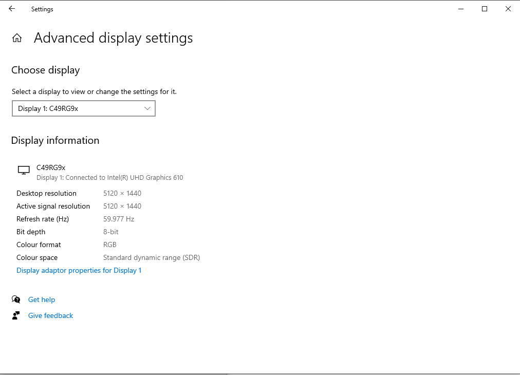 intel(r) uhd graphics 610 horizontal lines on videos - Intel Community