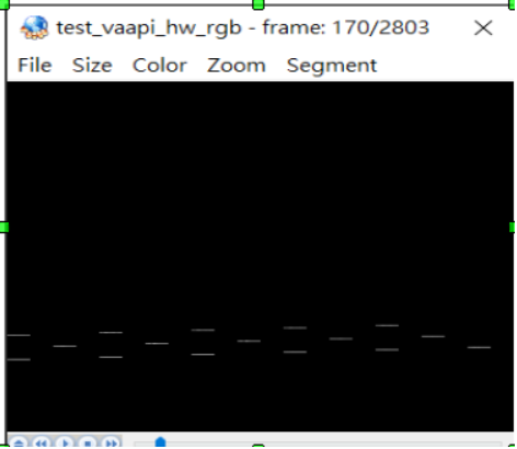 Solved: VAAPI MSDK decode H264 to RGB output incorrect - Intel Community