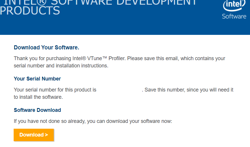 Intel VTune community download - Intel Community