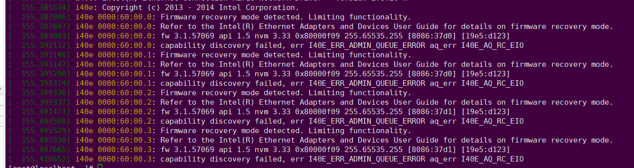 insmod i40e driver error - Intel Community