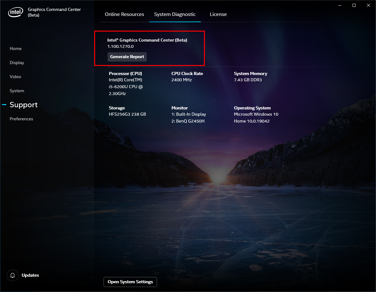 ERROR Intel Graphics Command Center - Intel Communities