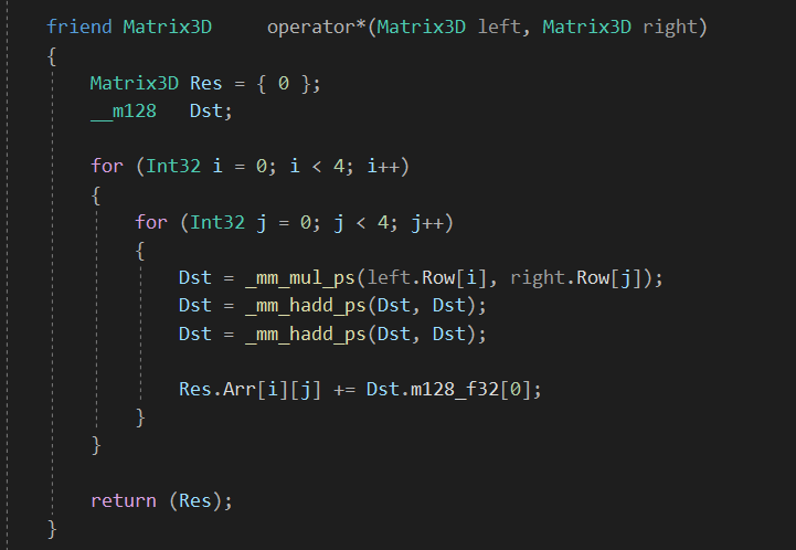 Solved: 3D transformations - matrix multiplication - Intel Community