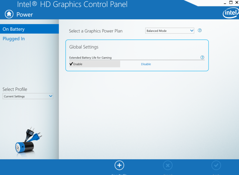 禁用“显示器节能技术”无效，屏幕一会儿变暗一会儿变亮，非常扰人 - Intel Community