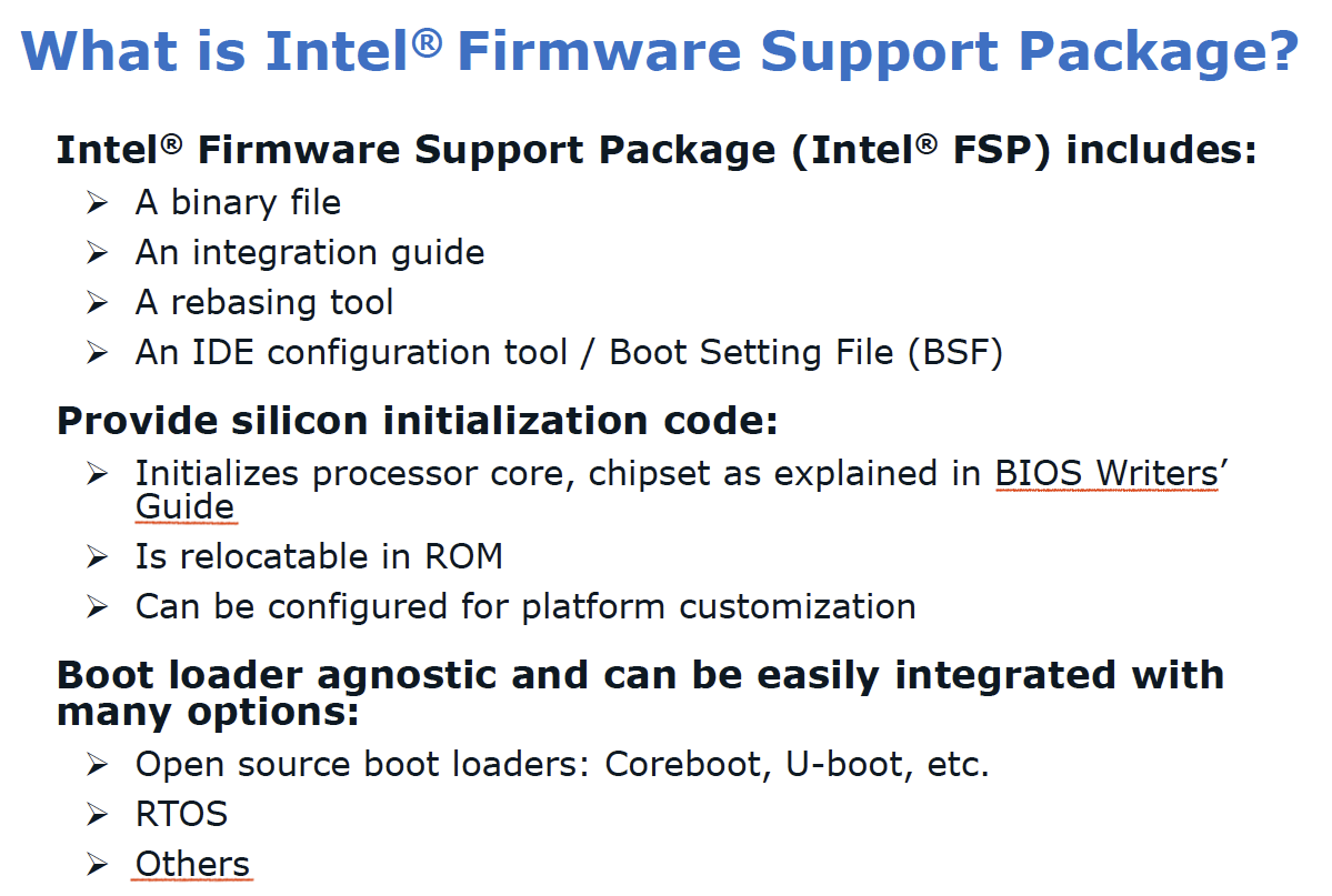 FSP claim - Intel Community