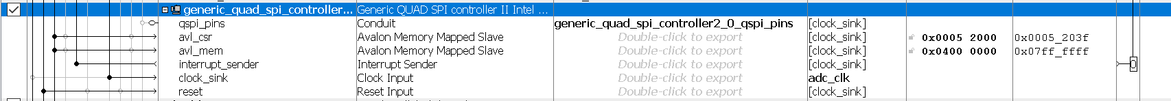 NIOS II QSPI reset vector - Intel Community