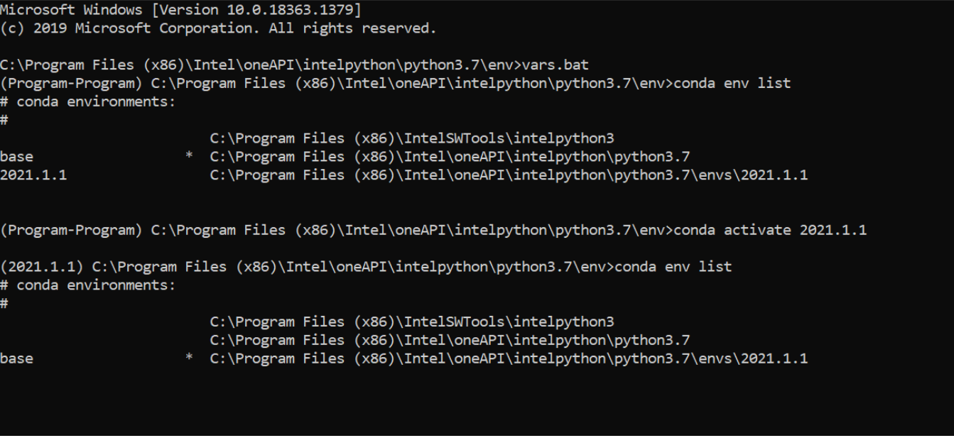 Trouble with installing Intel Python - Intel Community