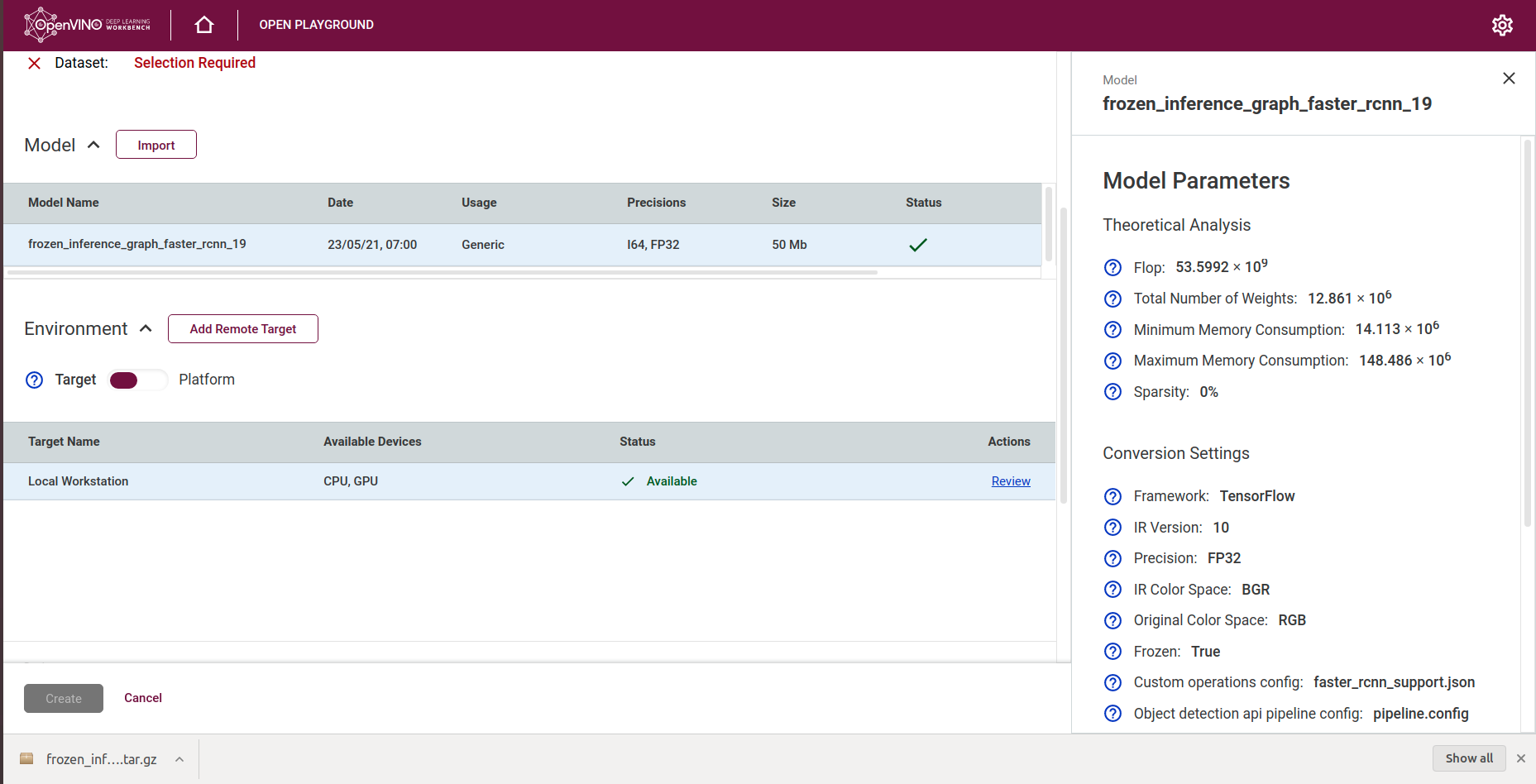 Incorrect Input Blob Shape For Openvino Converted Fasterrcnninception