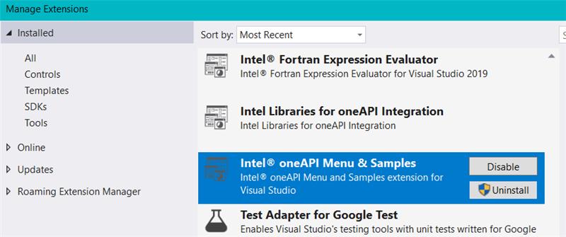Solved: When I open MVS 2019 I get a message "The Samples feed is empty ...