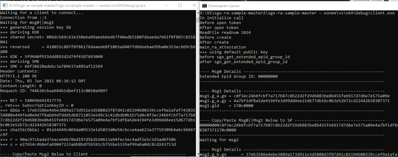 Solved Enclave Remote Attestation From Dll Intel Community 