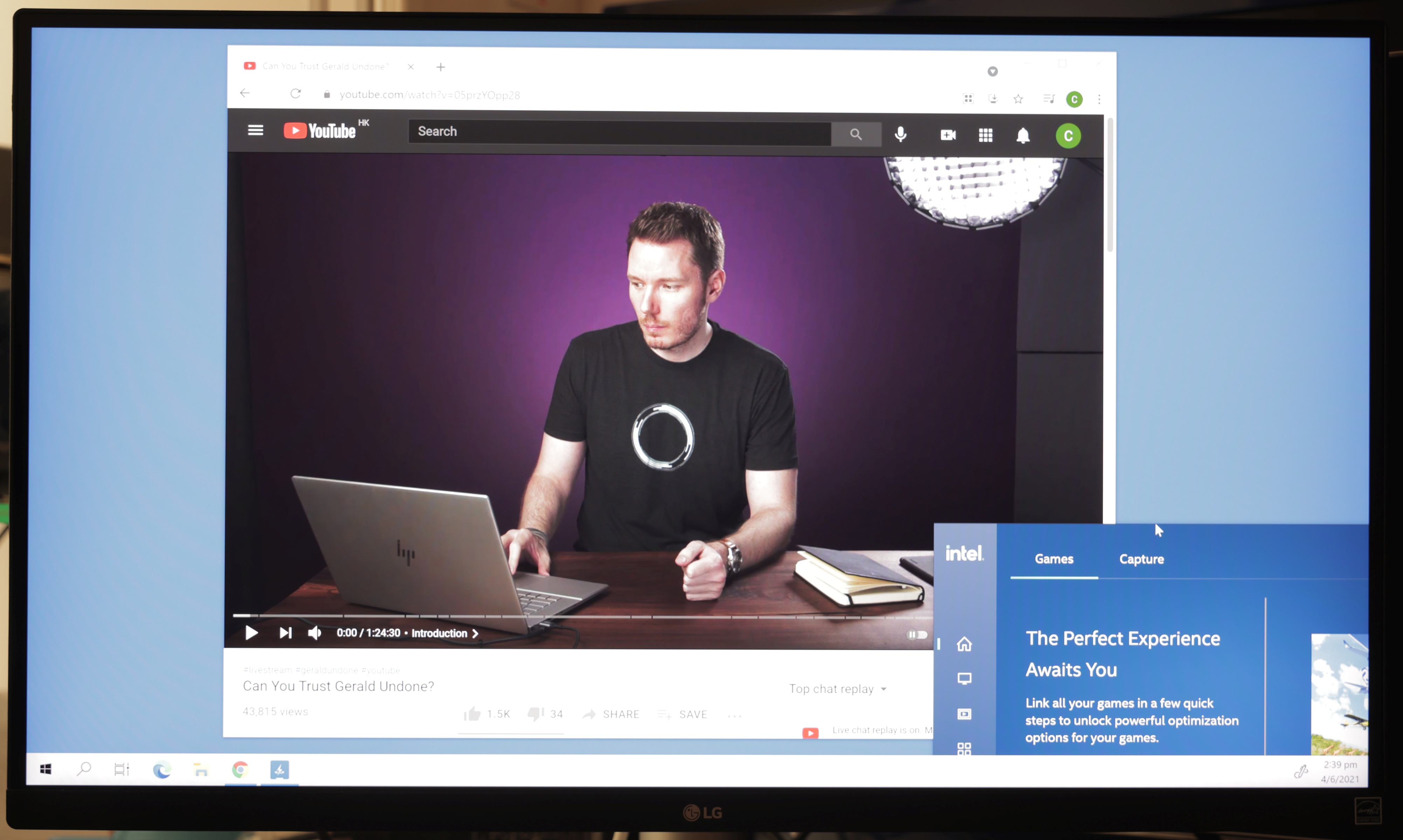 Xe graphics show color segment/banding on youtube video when windows ...