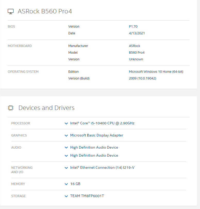 Installation of Intel Graphics WIndows 10 DCH Drivers causes Black ...