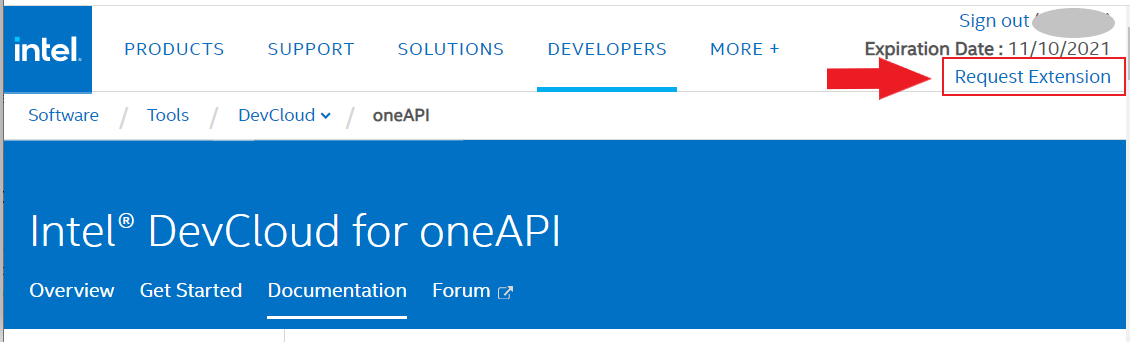DevCloud Account Expiration - How to check - Intel Community