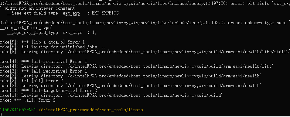 Installing Linaro Bare Metal Toolchain under Windows - Intel Community