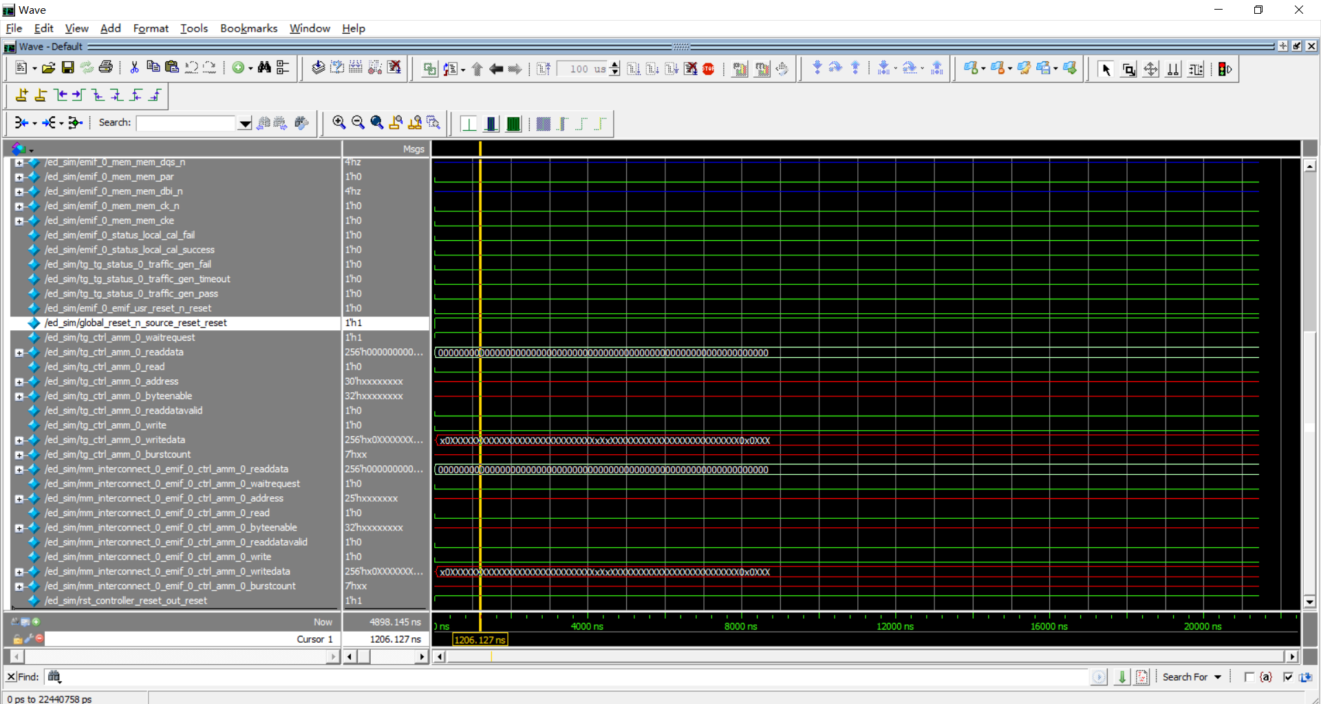 Solved: DDR4 example design仿真 - Intel Community
