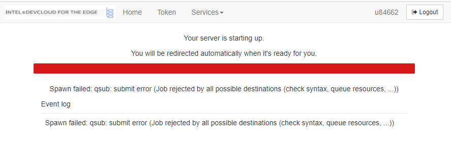 Solved: "Spawn failed" when launch jupyter notebook - Intel Communities