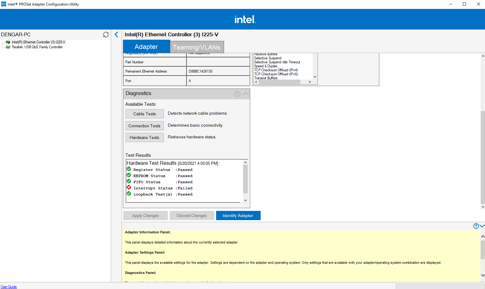 Solved: Having issues with I225-V Ethernet Adapter - Intel Community