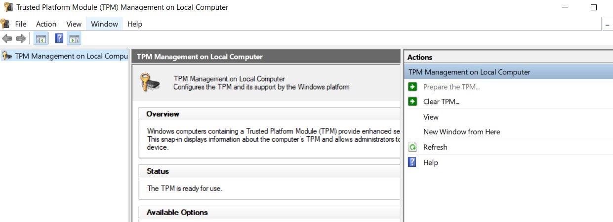 Solved: Enabled Intel Platform Trust Technology (PTT) in BIOS - not ...