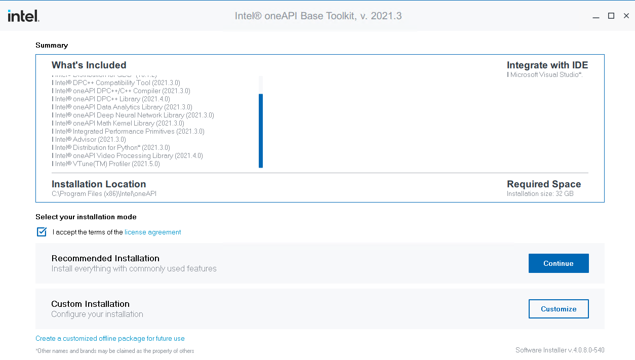 OneAPI Integration with Visual Studio 2019 - Intel Community