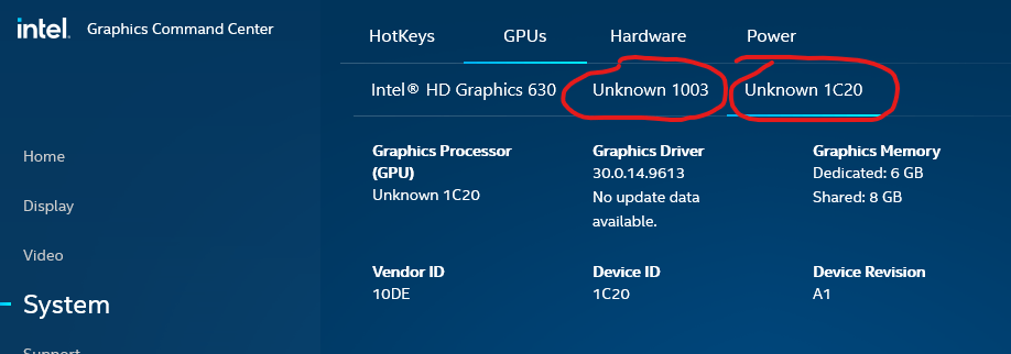 Solved: Intel Graphics Command Center: Unknown 2191 - Intel Communities