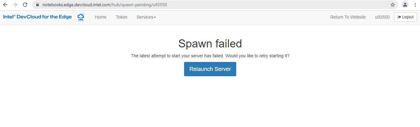 Solved: Jupyter Notebook wont start [Spawn failed] - Intel Community