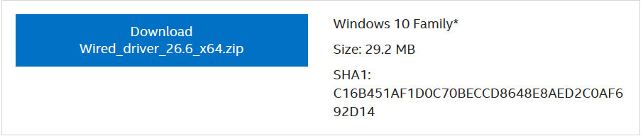 Solved: ProSet Wired Driver 26.6 and Windows 11 - Intel Community