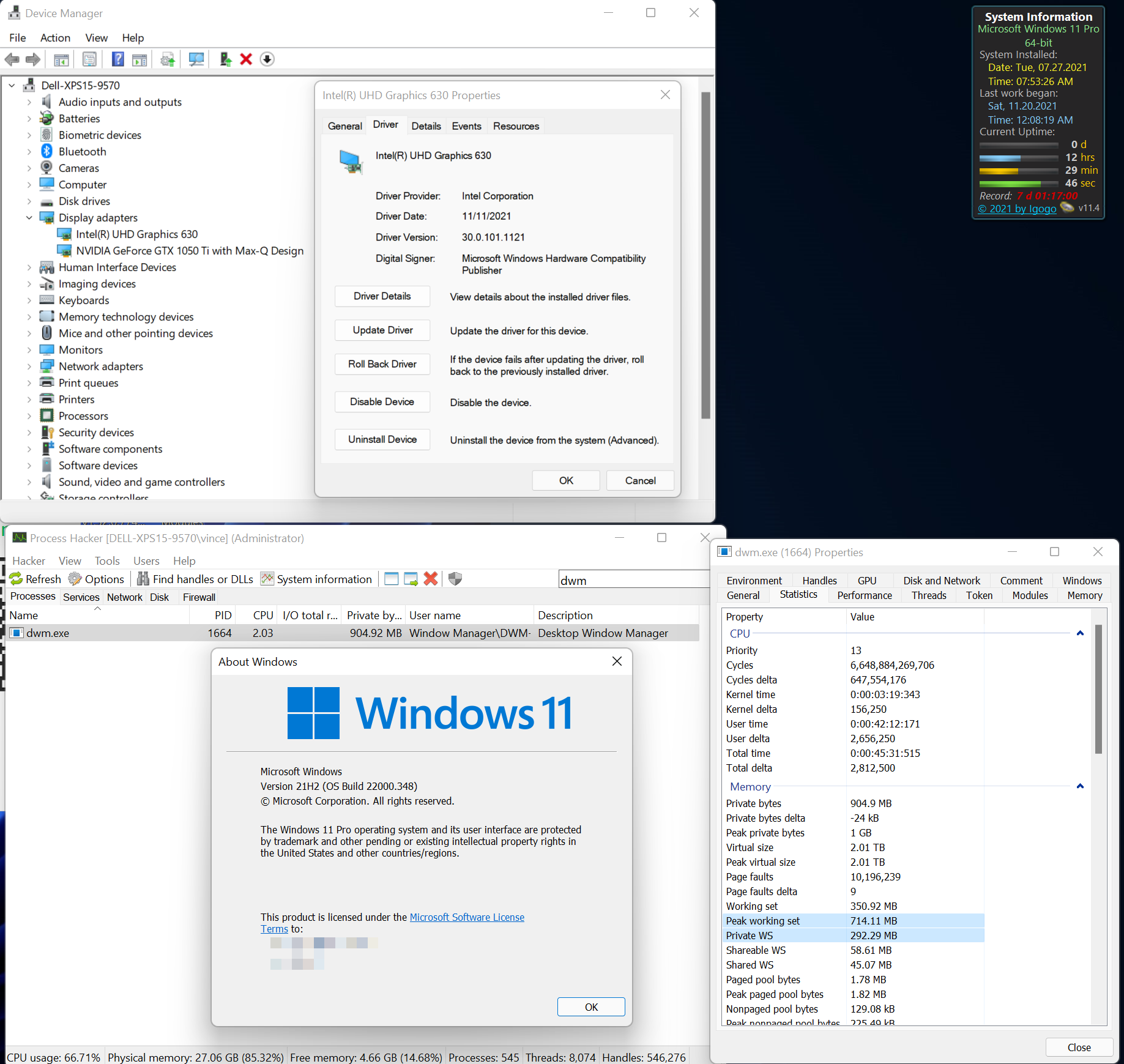 Intel Graphics UHD 630 Driver(s) causing random black screen issues or ...