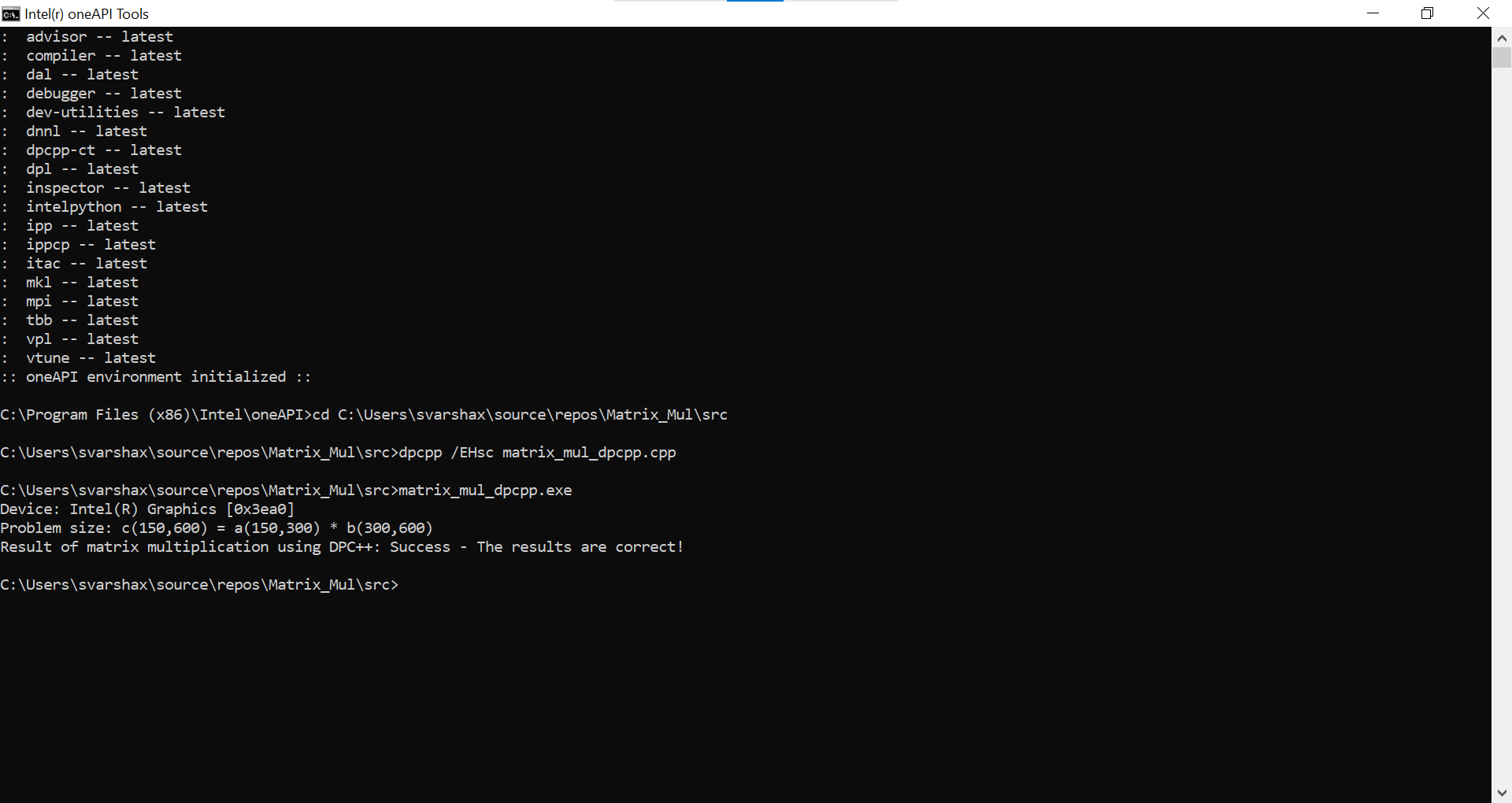 OpenCL Error in Vector-add-buffer code - Intel Community