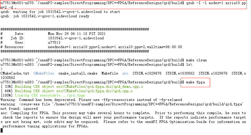 How to change computing nodes in devcloud? - Intel Communities