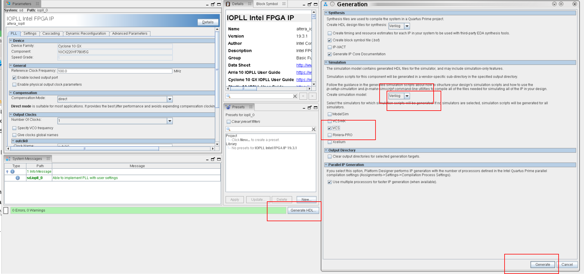 USing VCS RTL Simulation from quartus pro generated code - Intel Community