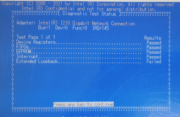 Ethernet controller i210-IT cannot communicate with external device ...