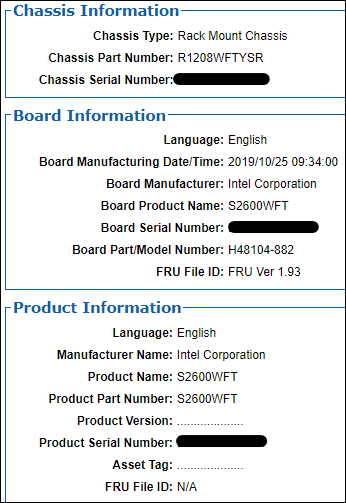 S2600WFT - Latest BIOS - Unable to import SSL certificate to BMC ...