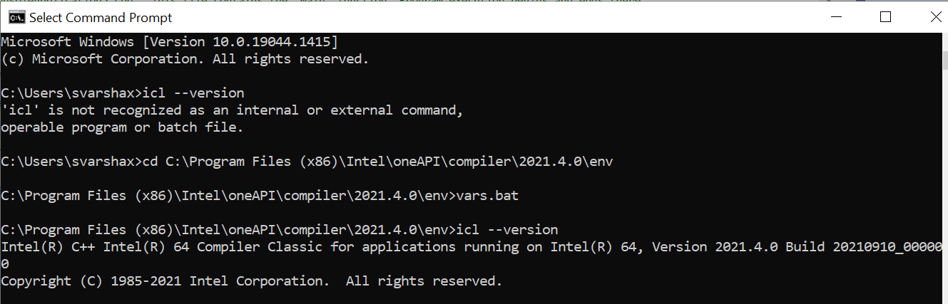 Solved: How to select the C++ Compiler Classic Version for one visual studio project? - Intel ...