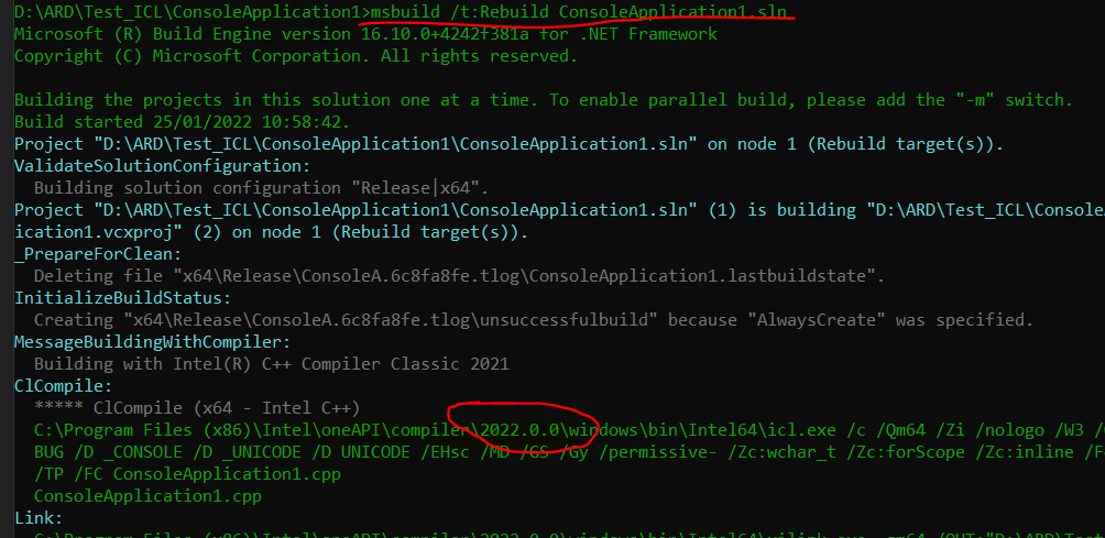 Solved: How to select the C++ Compiler Classic Version for one visual studio project? - Intel ...