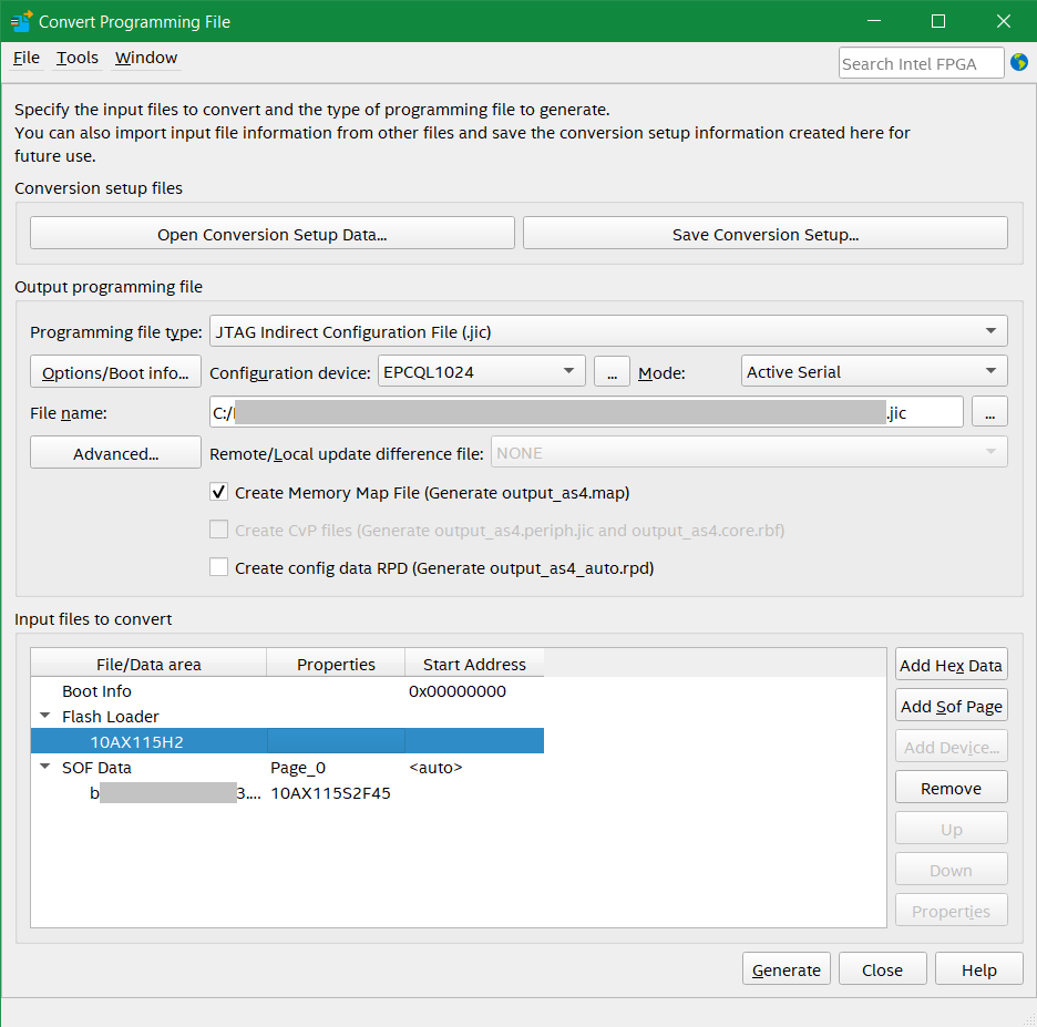Solved: JIC Programming Error - Silicon ID different from JTAG ID - Intel Community