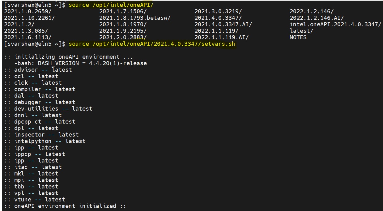 Solved Maintainingusing Different Oneapi Compiler Versions Intel Community
