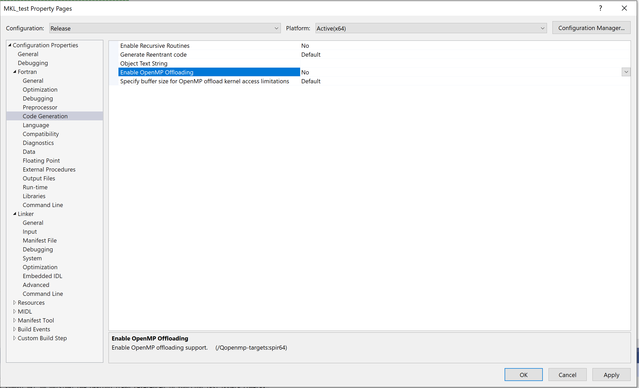 How to use IFX and offload openMP to GPU? - Intel Communities