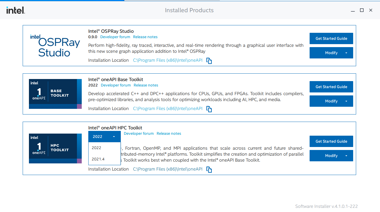 oneAPI 2022.1.3 install failure - Intel Communities