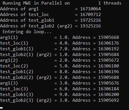Uninitialized or undefined variable in Visual Studio debugger using Fortran and OpenMP - Intel ...