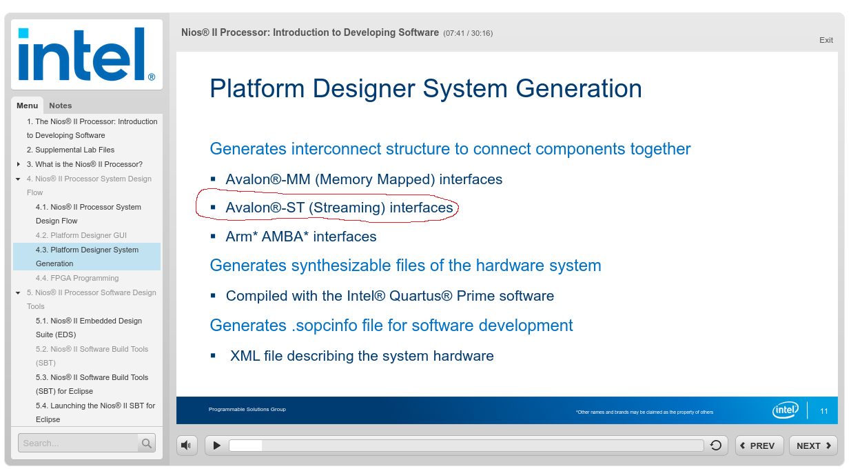 How to configure Nios 2/e with Avalon ST interface? - Intel Community