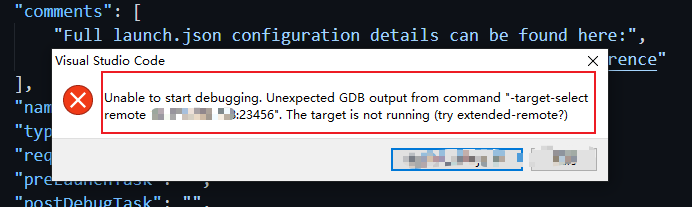 Does vscode and eclipse not support remote connection debugging with gdbserver --multi start ...