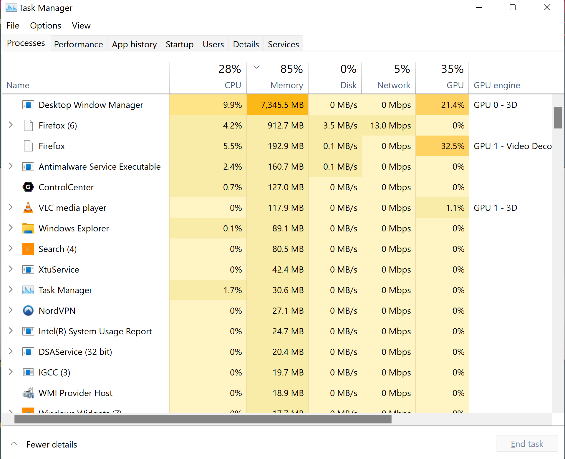 BUG: dwm.exe uses memory leakage with Intel UHD Graphics Family - Intel Community