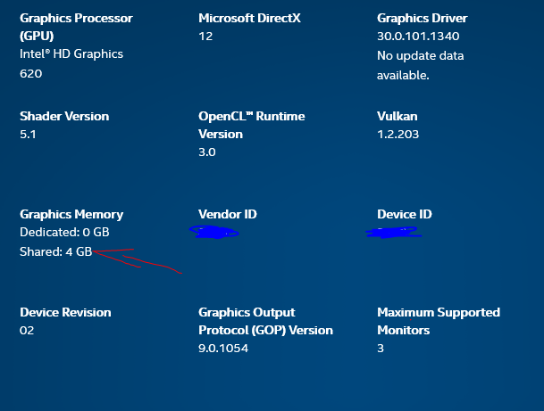 How do I decrease my Shared Graphics Memory - Intel Community