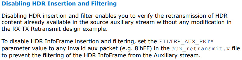 Solved: HDMI IP -> DRMI (Dynamic Range Mastering InfoFrame) -> how to ...