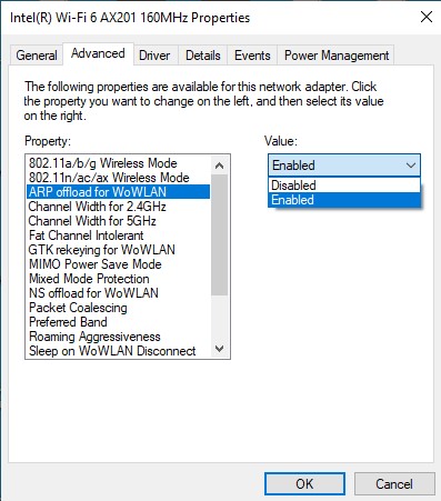Re: Wifi 6 AX201 160MHz Adapter Performance - Intel Community
