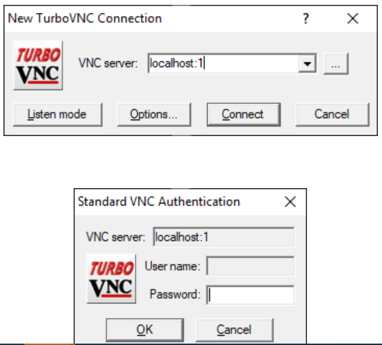 turbovnc connection failed - Intel Community