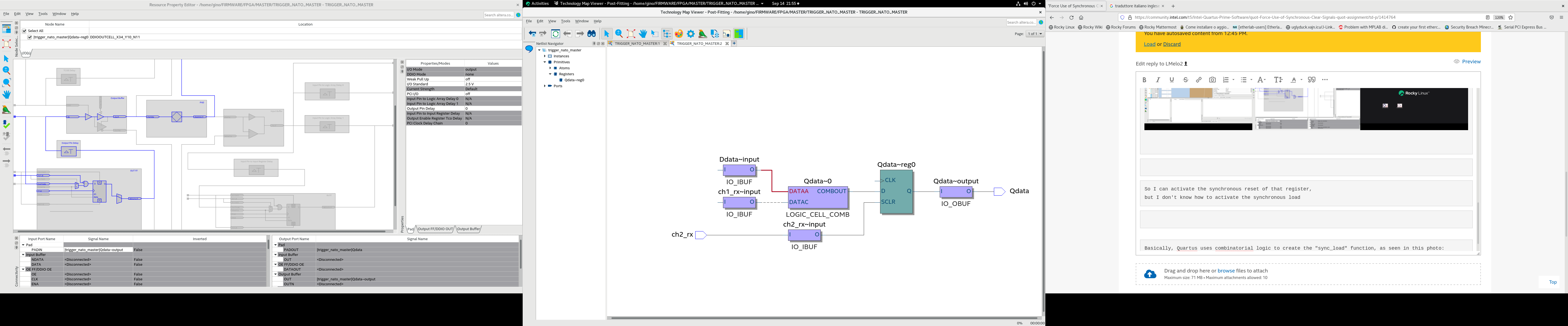 Solved: "Force Use of Synchronous Clear Signals" assignment - Intel Community